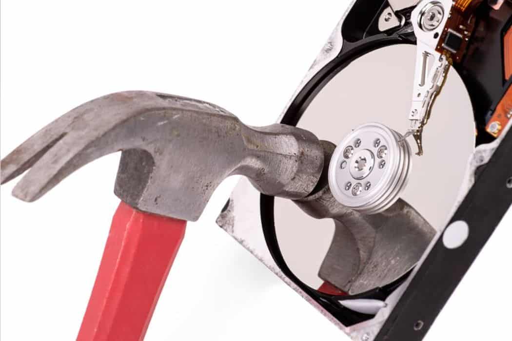 Data destruction by magnetic field or brute force? - Daxten – the data ...